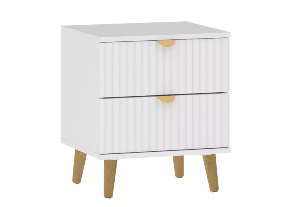 Тумба прикроватная Дакота НМ 040.19, Белый