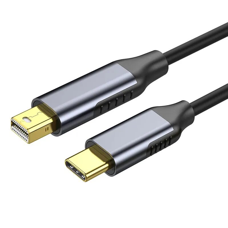 Видеокабель DisplayPort, 1.8 м, черно-серый