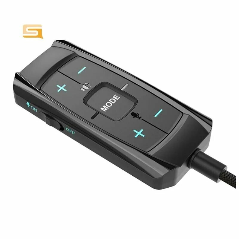 (Q Y B H) Внешняя звуковая карта USB 7.1-канальный 3D-аудио адаптер 3,5 мм Игровые гарнитуры Замена наушников совместим с ПК Настольный ноутбук