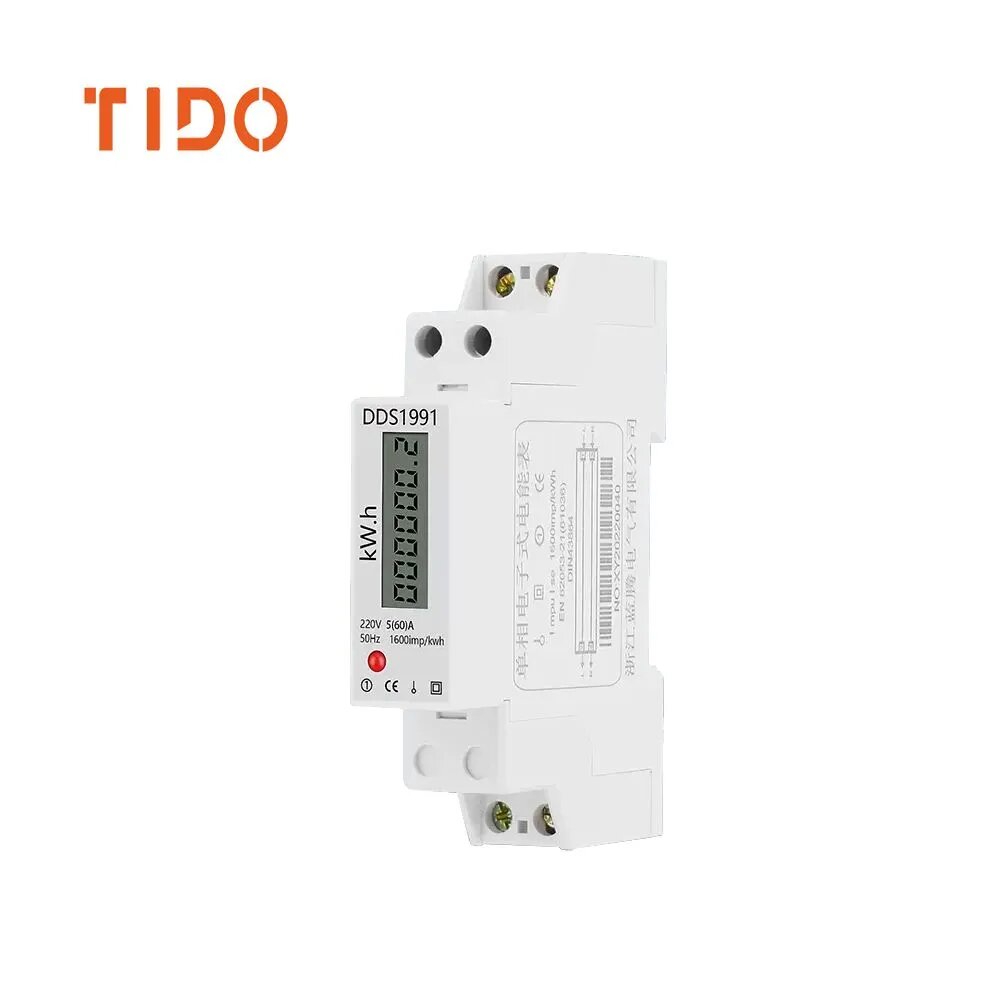 Счетчик электроэнергии модульный , однофазный,60A, есть модель DDS1991