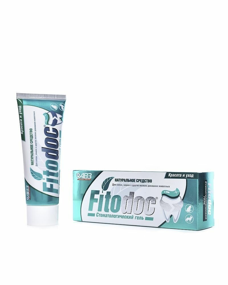 Fitodoc стоматологический гель для собак и кошек 75 мл