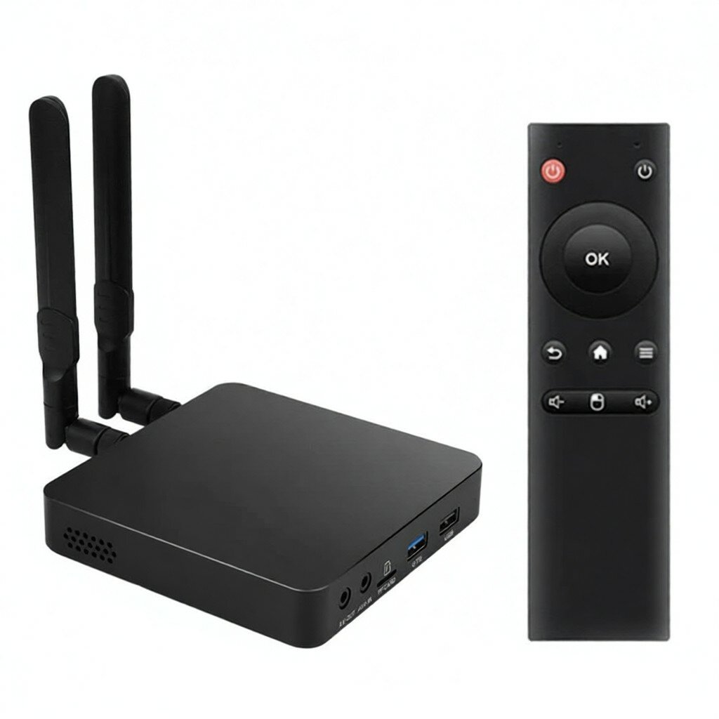 Ugoos AM6 Plus: Amlogic S922X-J Без Перегрева Умная Android 9.0 ТВ Приставка - UHD 4K Медиаплеер Для Киноманов