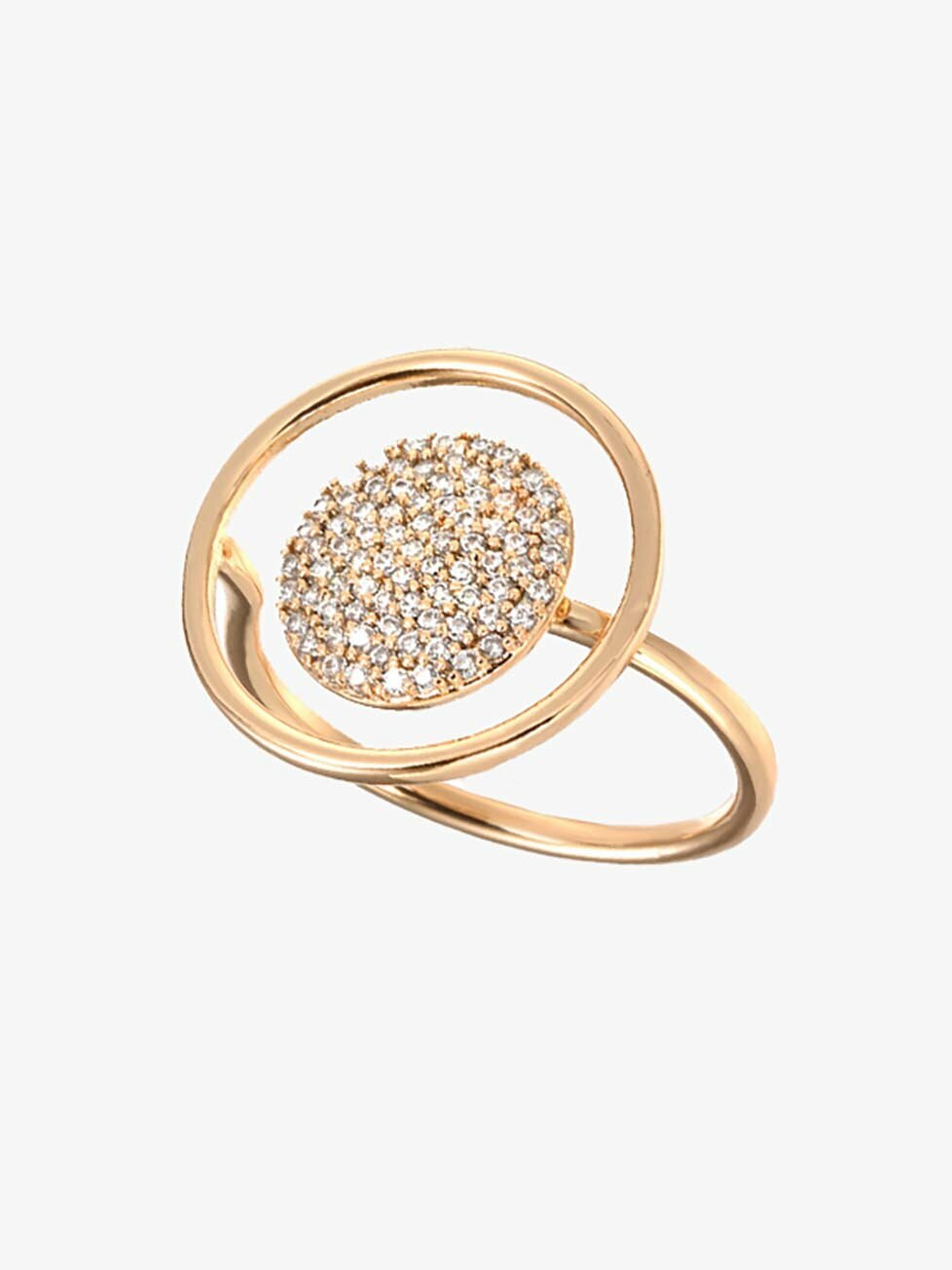 Кольцо, циркон