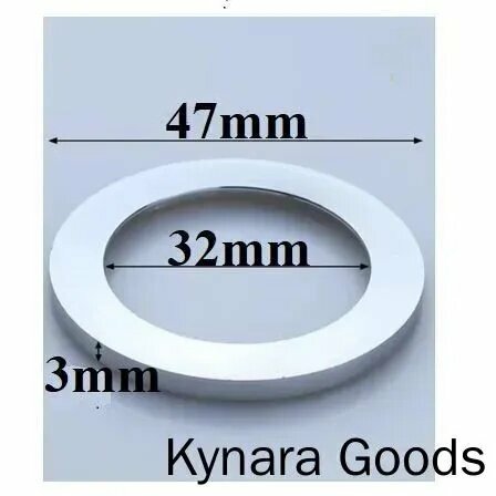 Площадка (подставка) под смеситель плоская. Декоративная подставка под кран. Кольцо под корпус смесителя. Цвет хром.-DKD-CJ0824