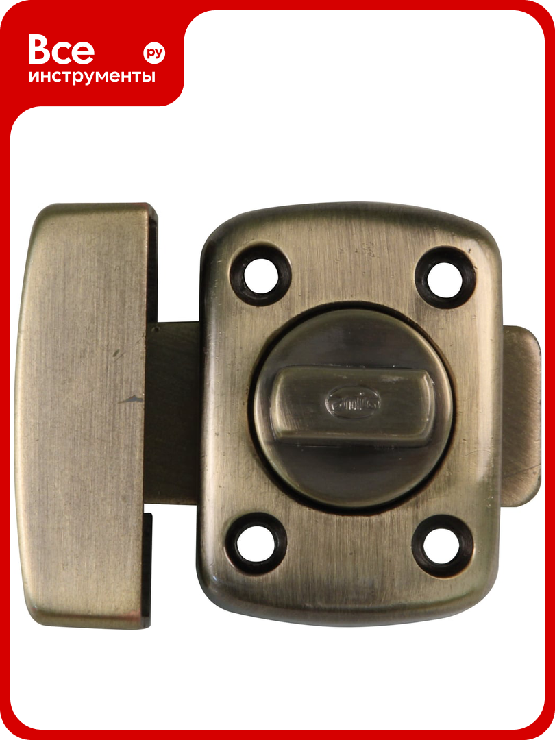 Задвижка Amig покрытие антик 388-30 A