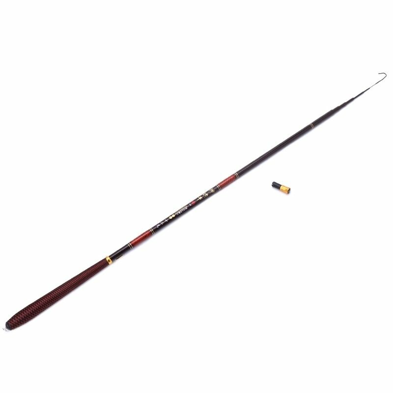 Удочка 2,7-7,2 м, удочка из высокоуглеродистого волокна, сверхлегкая телескопическая карповая