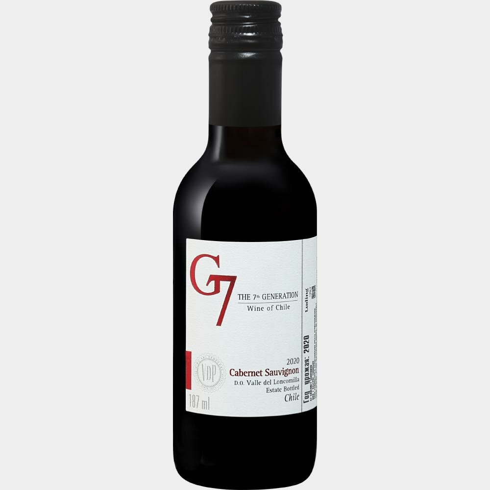 G7 Cabernet Sauvignon Loncomilla Valley DO Viña del Pedregal