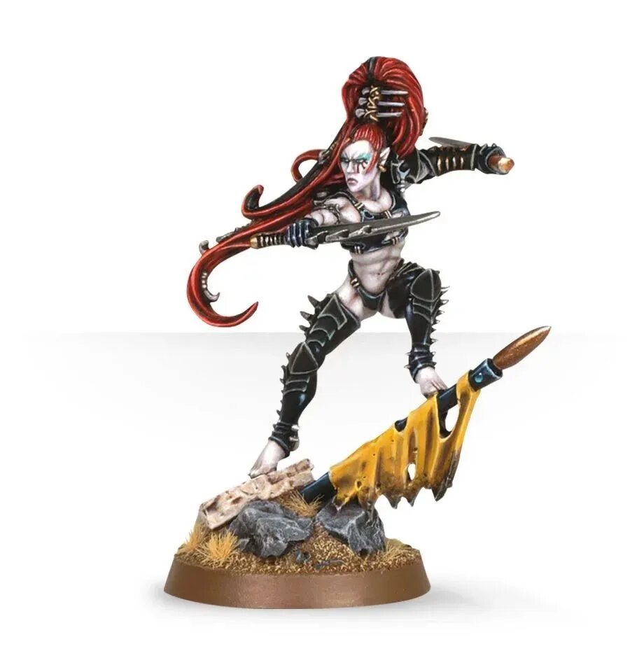 Смола Миниатюра Warhammer 40000 Dark Eldar Leilith Hesperax / миниатюр для настольной игры Упражнения для раскрашивания