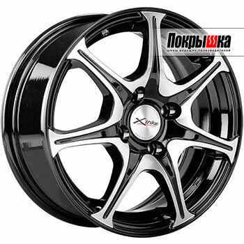 Диски литые X`trike X-110 (BKFP) 6.0х14/4х100 D67.1 ET35.0