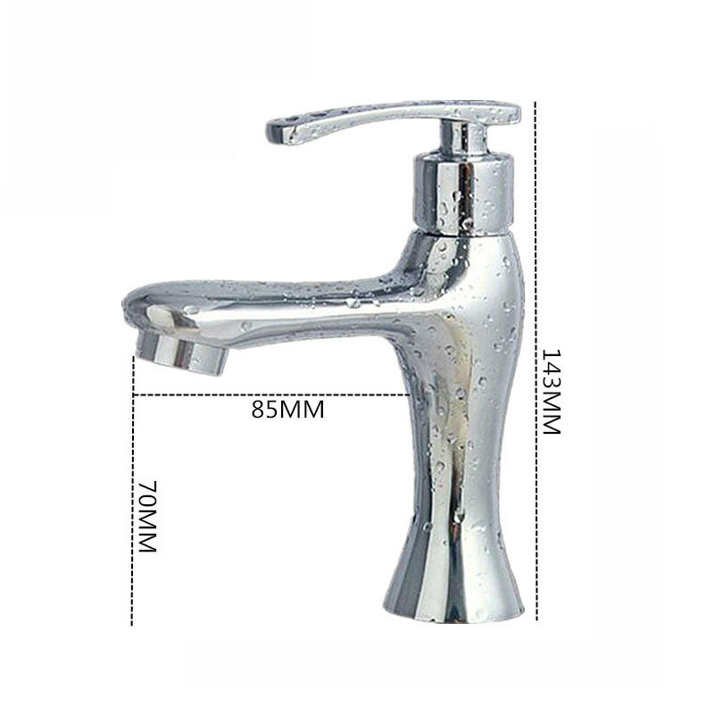 Тщательно отобранный инженерный смеситель для раковин, предназначенный для международной торговли, однорычажный быстродействующий смеситель для установки на столешницу, однорычажный смеситель для холодной воды для умывальника.