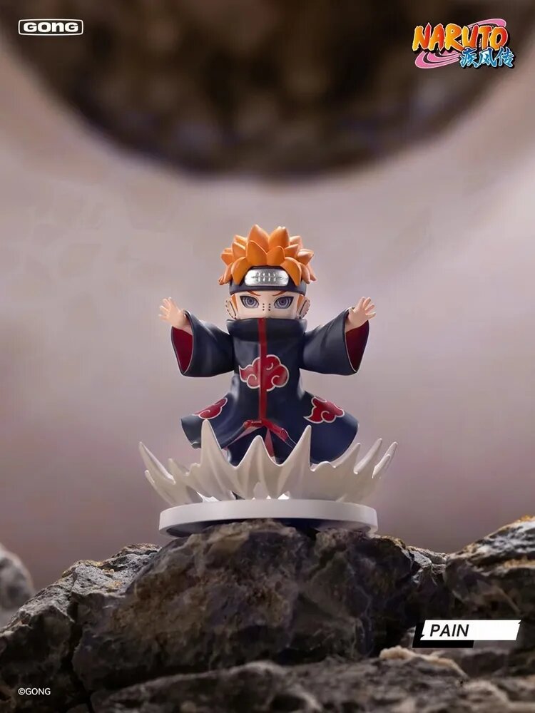 POP MART Naruto Shippuden Series Battle Against Akatsuki Themed Figure Коллекционные фигурки