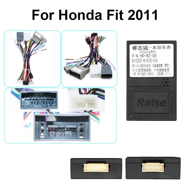 Адаптер Canbus Box RZ-HD-06 для Honda Fit 2011