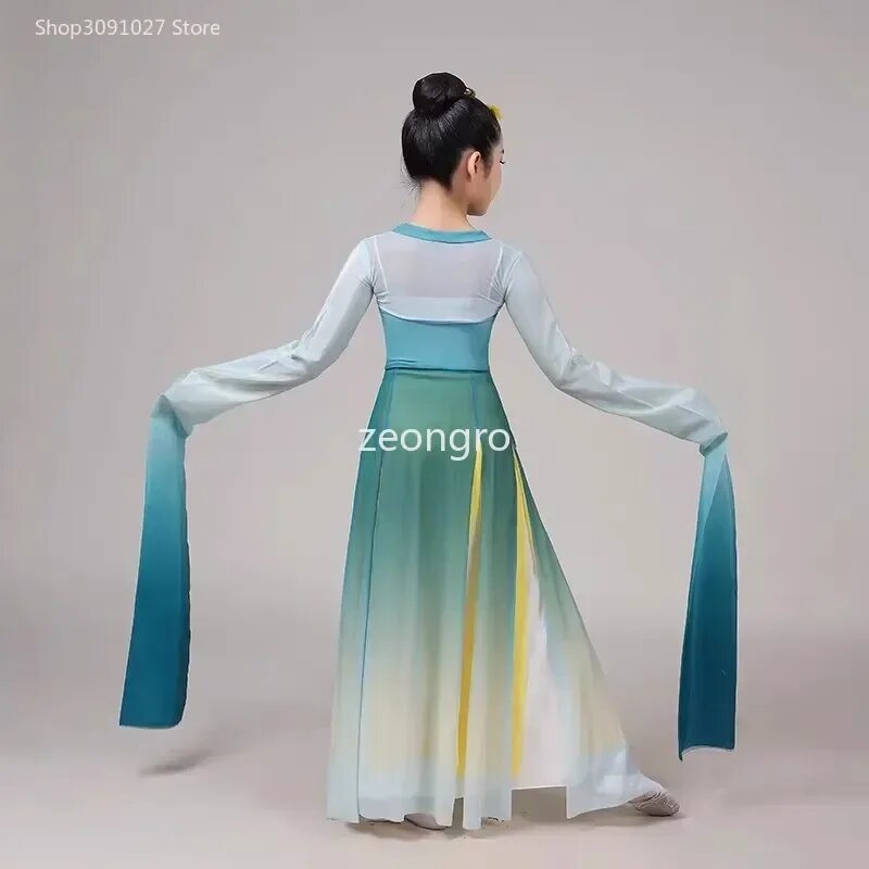 Детский китайский танцевальный костюм Yangko Zeongro height140cm, 4