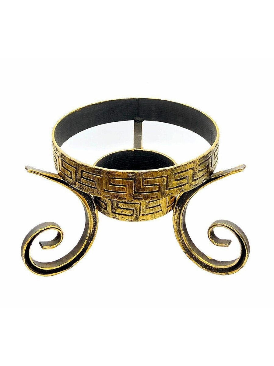 Подставка под садж кованая Богема 180*225 мм с отсеком для углей или горелки