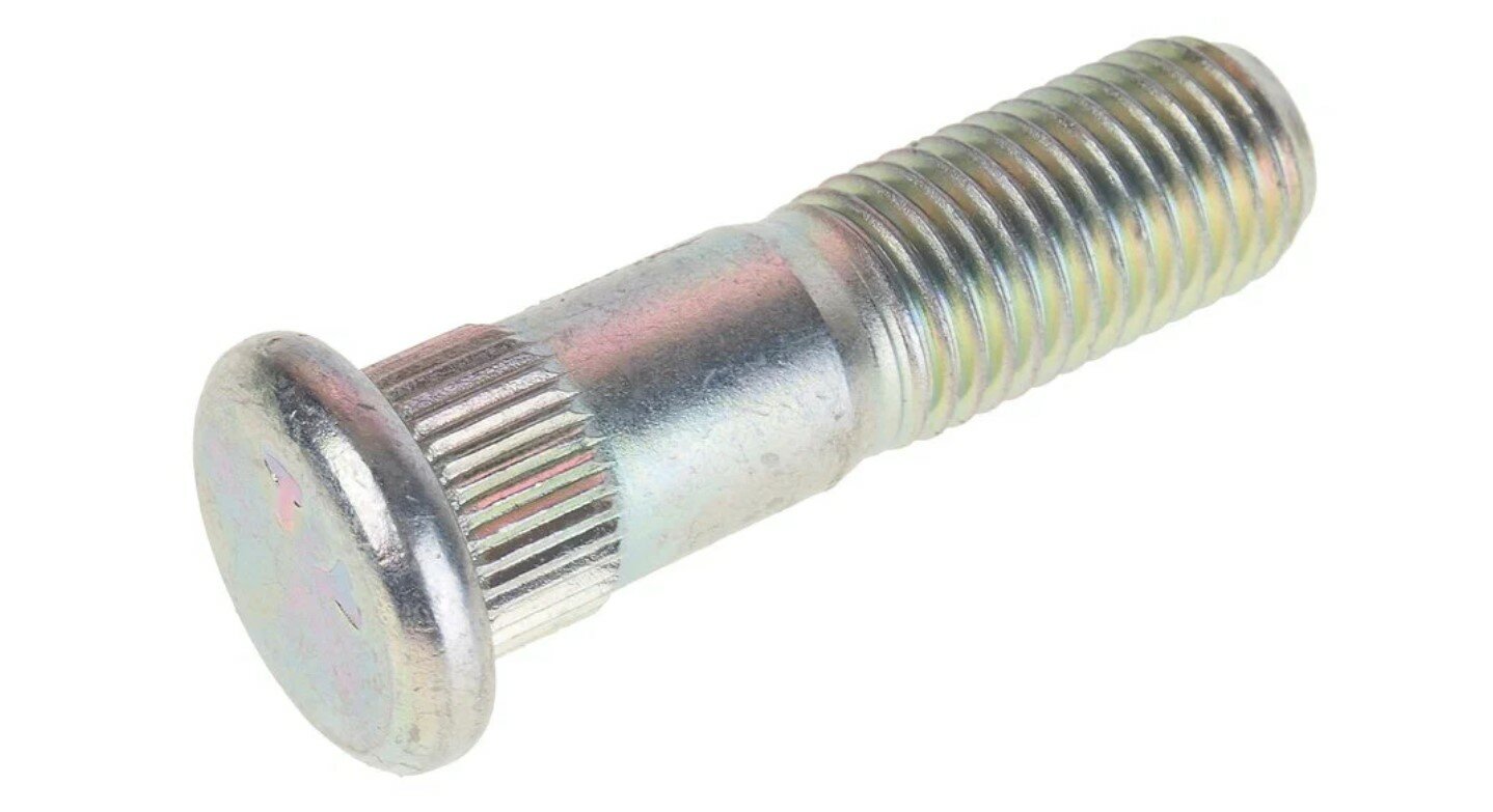 Шпилька колеса Hyundai/KIA M12x1,5 51752-3A000 24мм, серебристый