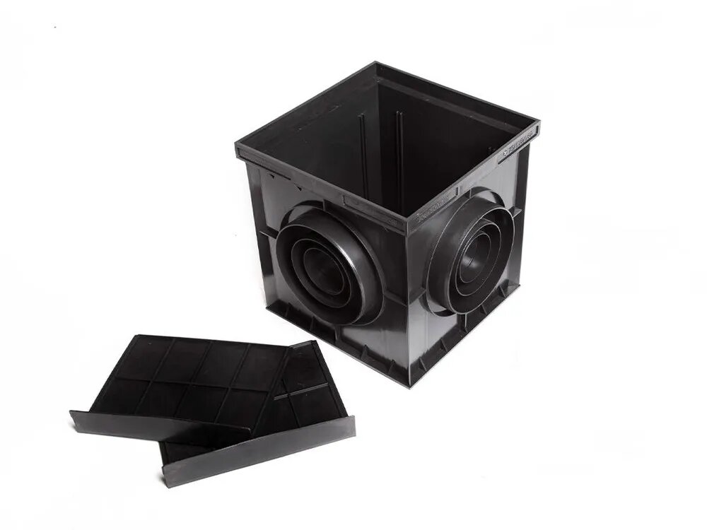 Дождеприемник пластиковый Aquastok 200х200мм (без решетки)