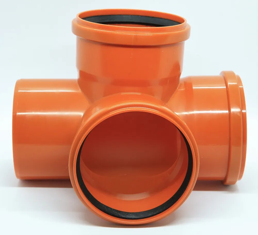 Крестовина 2-плоскостная внешняя 110-110-110 мм 90 (87,5) градусов Flextron