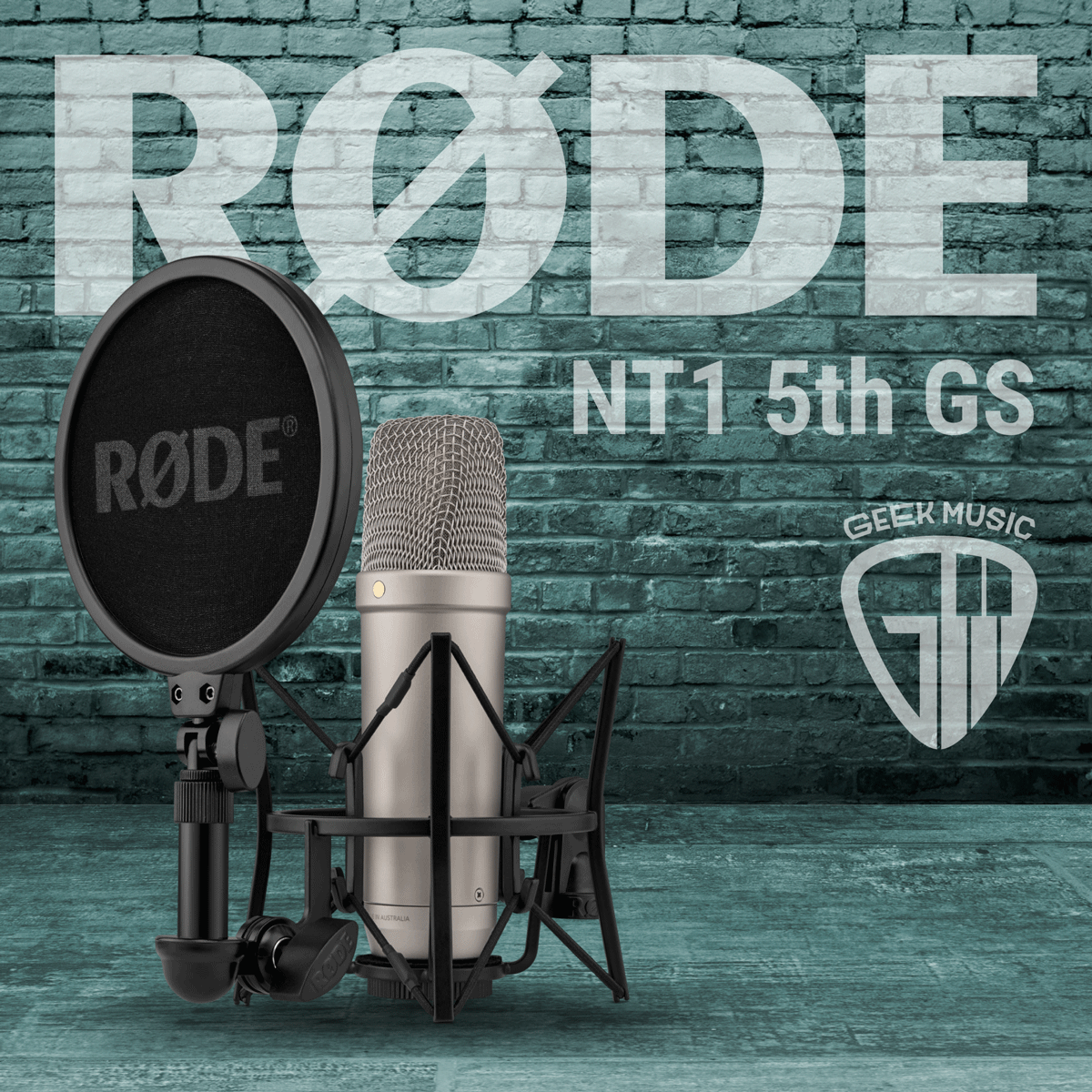 Rode NT1 5th Generation Silver - микрофон студийный конденсаторный, серебристый