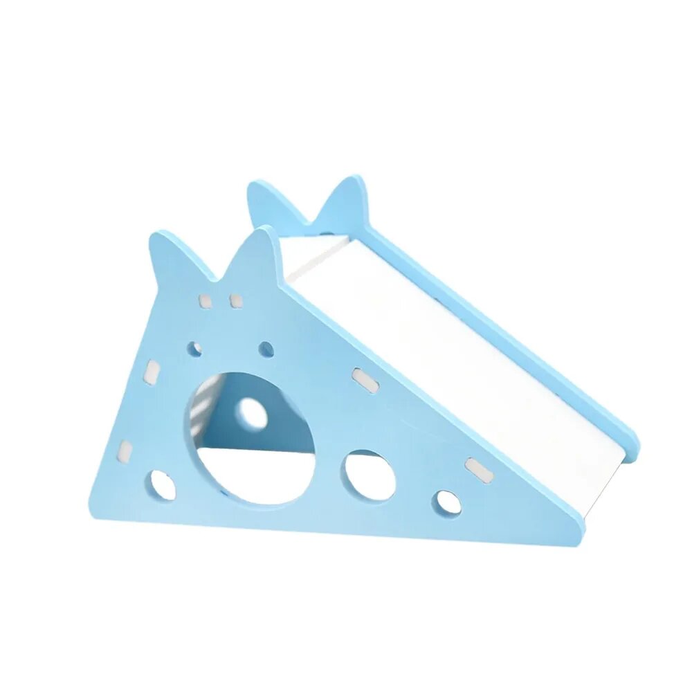 Уютный деревянный домик для хомяка, мышей и крыс, безопасное убежище для сна и игр