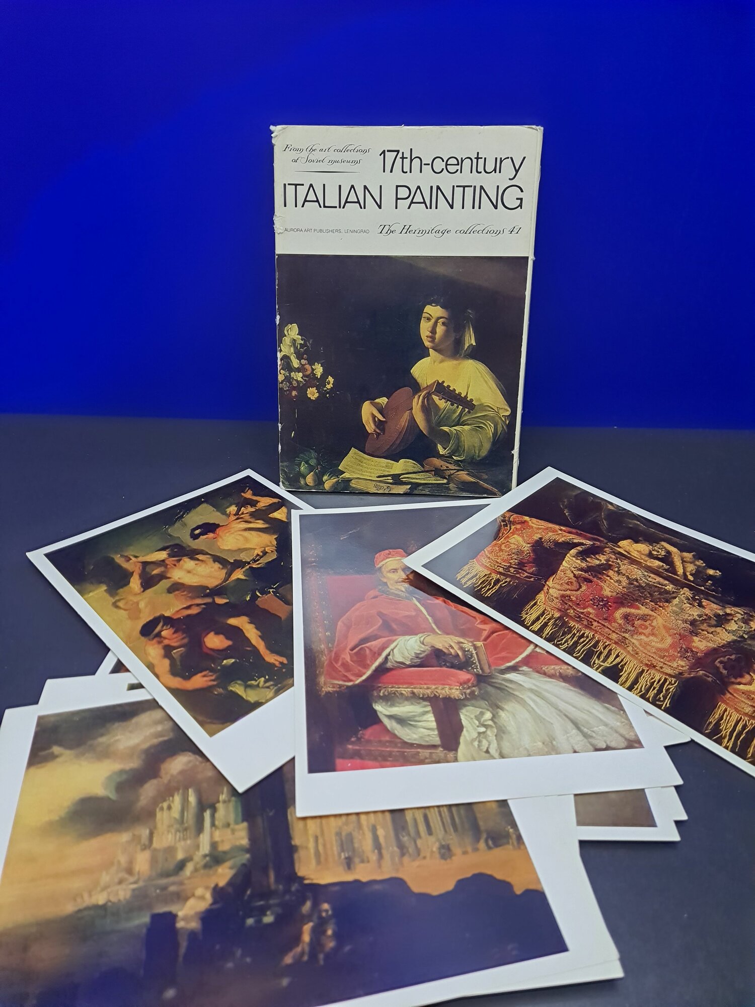 17th-century ITALIAN PAINTING. Набор открыток Итальянская живопись 17 века.