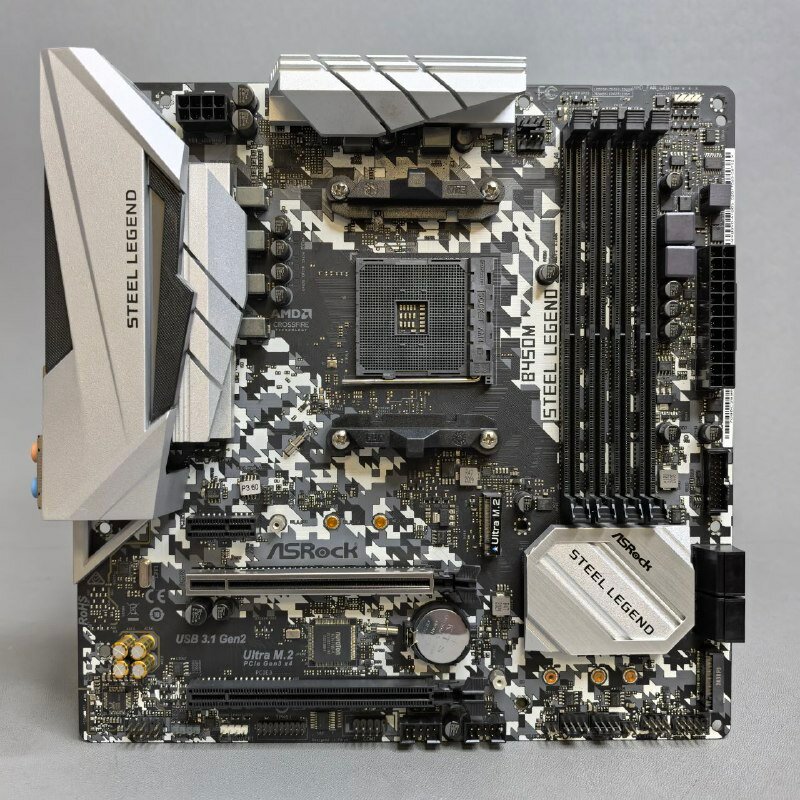 Материнская плата ASRock B450M STEEL LEGEND