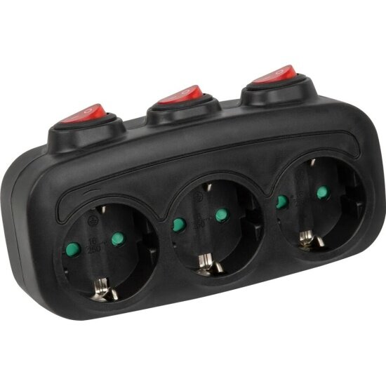 Сетевой разветвитель Uniel S-GES3-16OB BLACK