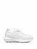Кроссовки Karl Lagerfeld Metallic panelled sneakers, размер 38, white