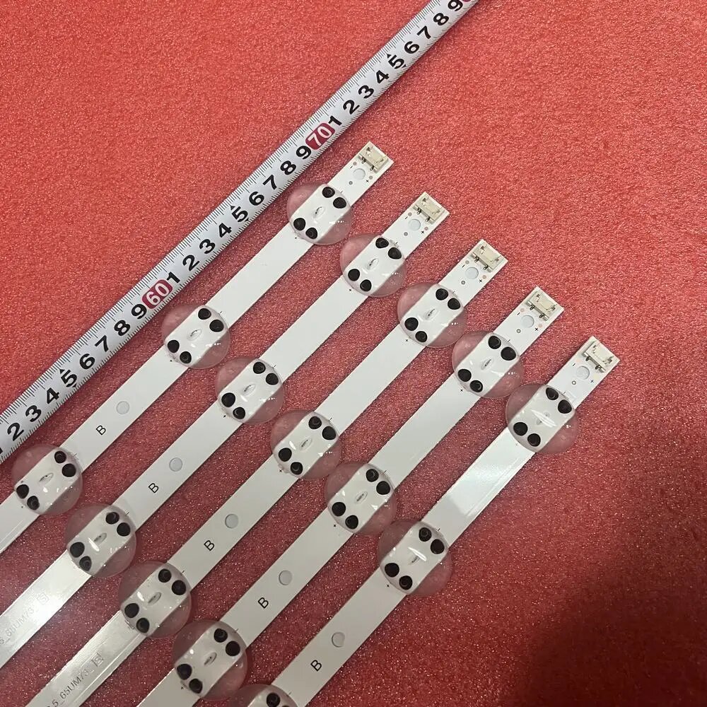 Светодиодная подсветка для телевизоров 65 дюймов 5 шт Kit 5pcs for 1 TV