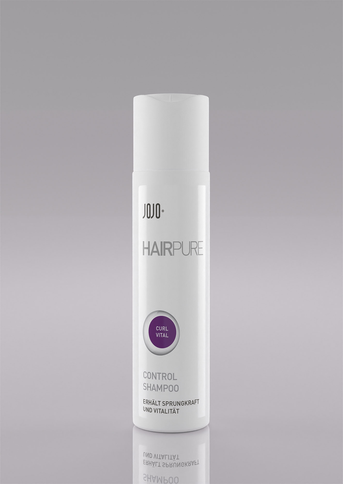 Шампунь для кудрявых от JOJO Haircosmetics "CURL VITAL CONTROL", для вьющихся волос, гипоаллергенный, 250 мл