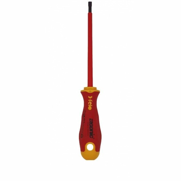 Отвертка плоская шлицевая диэлектрическая Felo Ergonic 5,5X1,0X125