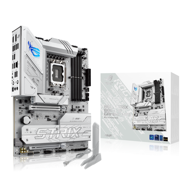 Материнская плата ASUS ROG STRIX B860-A GAMING WIFI, поддержка Intel Core Ultra (серия 2), DDR5