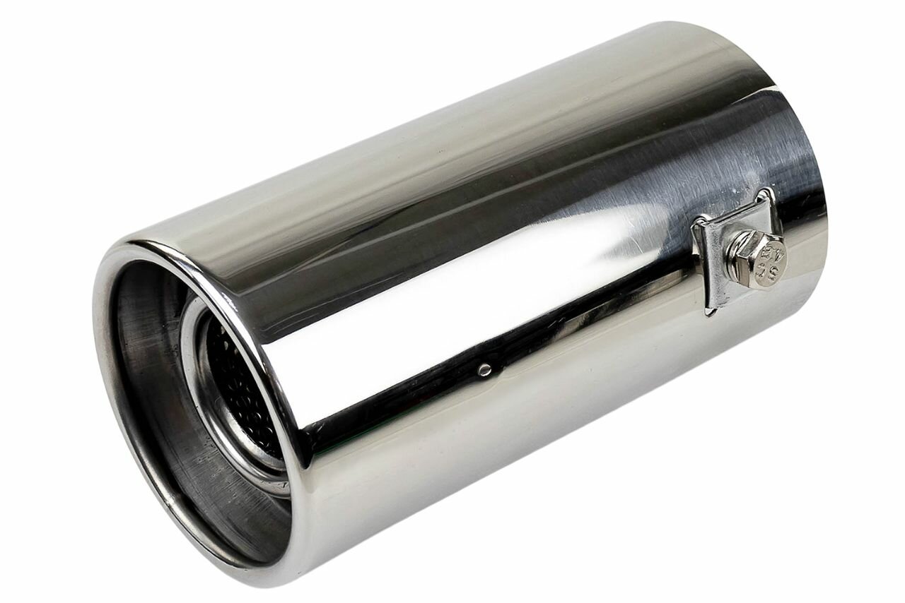 Круглая насадка глушителя Sal-Man HJ-6051 d63мм из нержавеющей стали