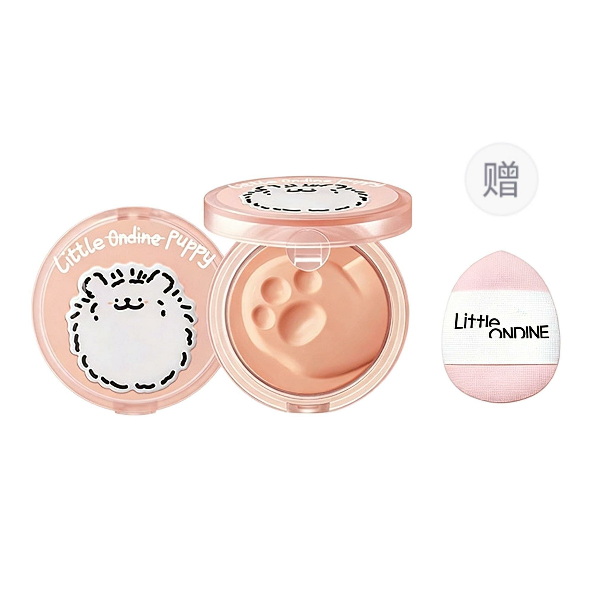 Румяна-крем женские LittleOndine Maltese Collaboration Heartbeat, оттенок Blush Cream