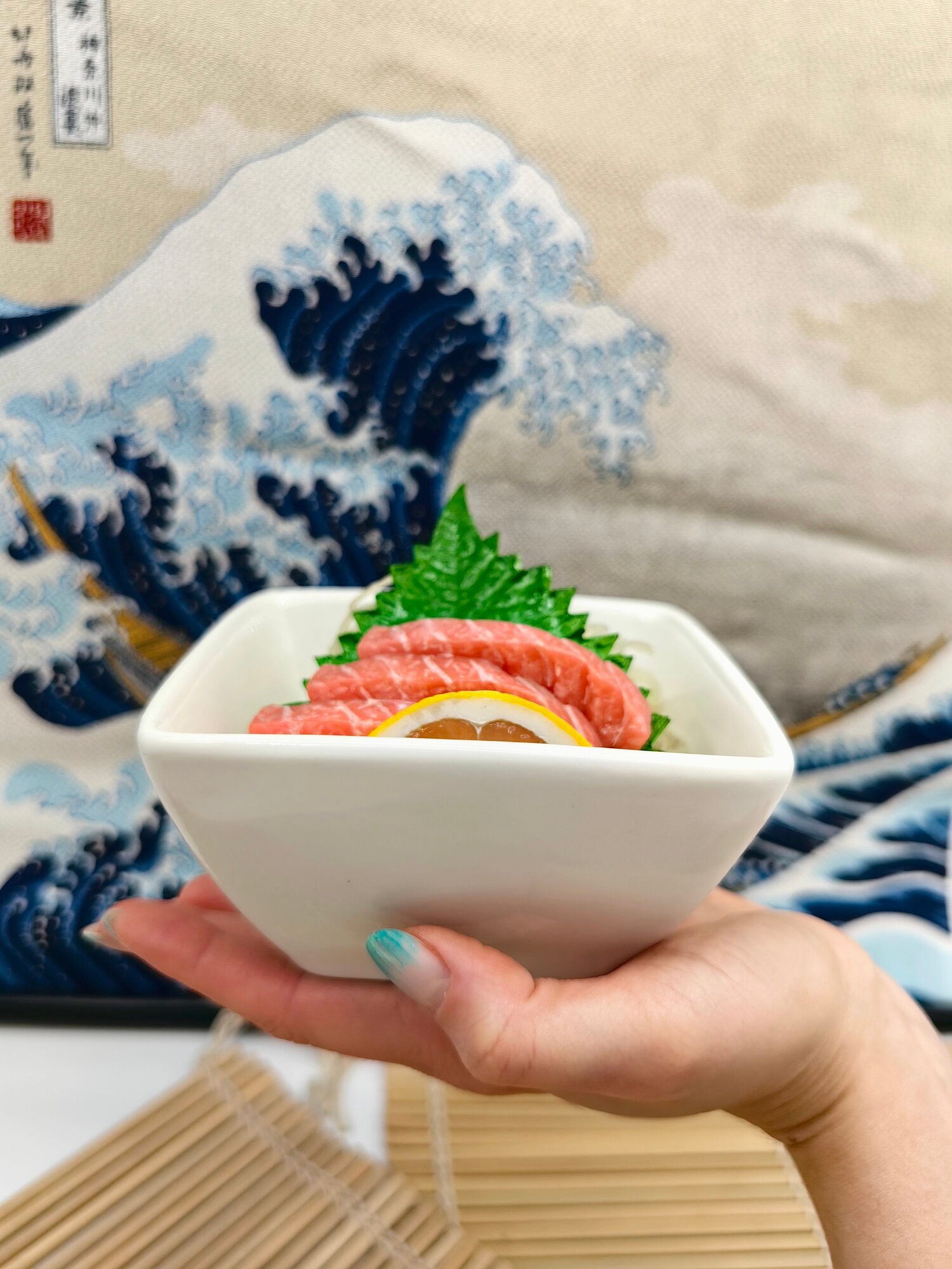 Салатник квадратный White Gohan, керамика, белый, размер 12х12х6 см, объем 150 мл.