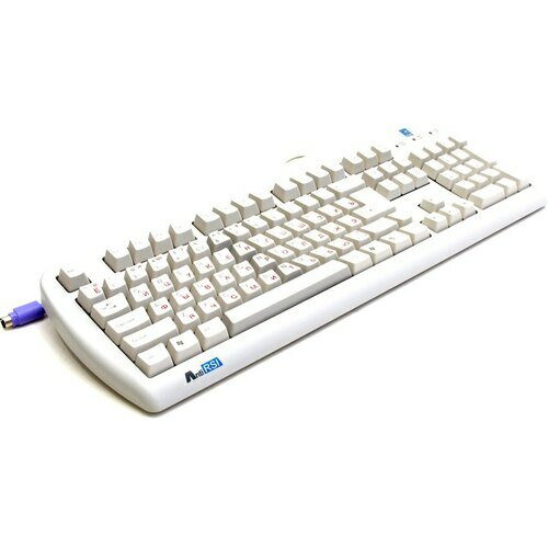 Клавиатура проводная A4Tech KBS-6 Anti RSI PS/2, белый