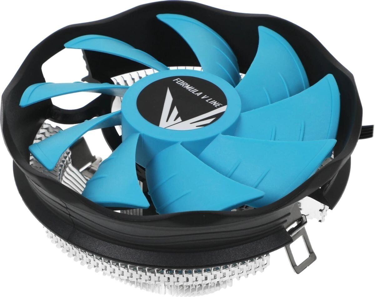 Кулер Aerocool Verkho Plus серебристый/черный 120мм алюминий 2000rpm 4-pin 26.5db 110Вт