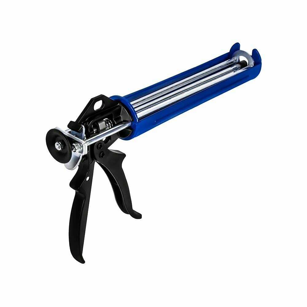 Пистолет для химических анкеров кобальт 300 мл. скелетный стальной корпус 3-х штоковый поршень усилие 16:1 924-115 шт
