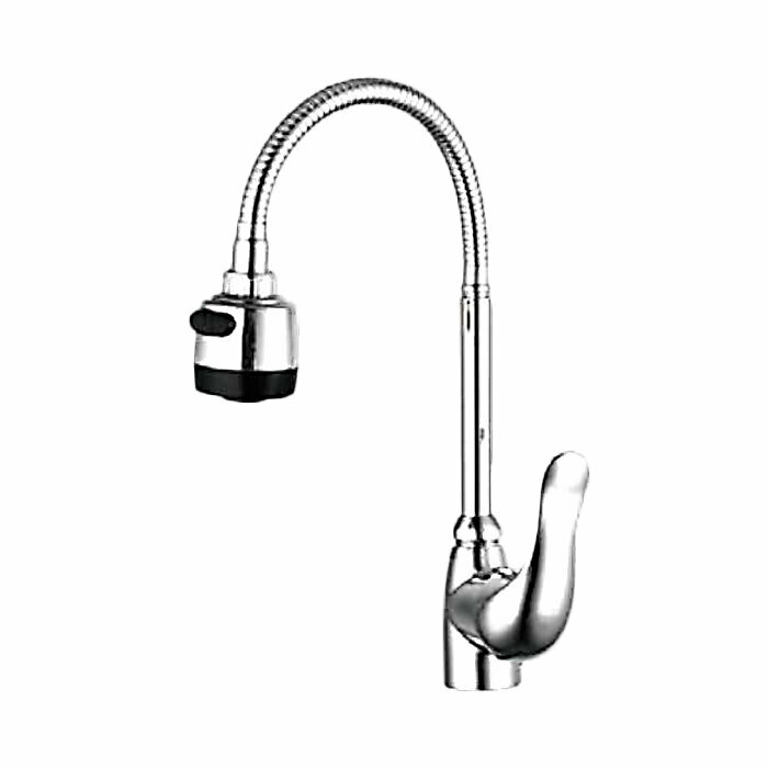 Смеситель для кухни с гибким изливом шлангом и душем Frud R42055-3