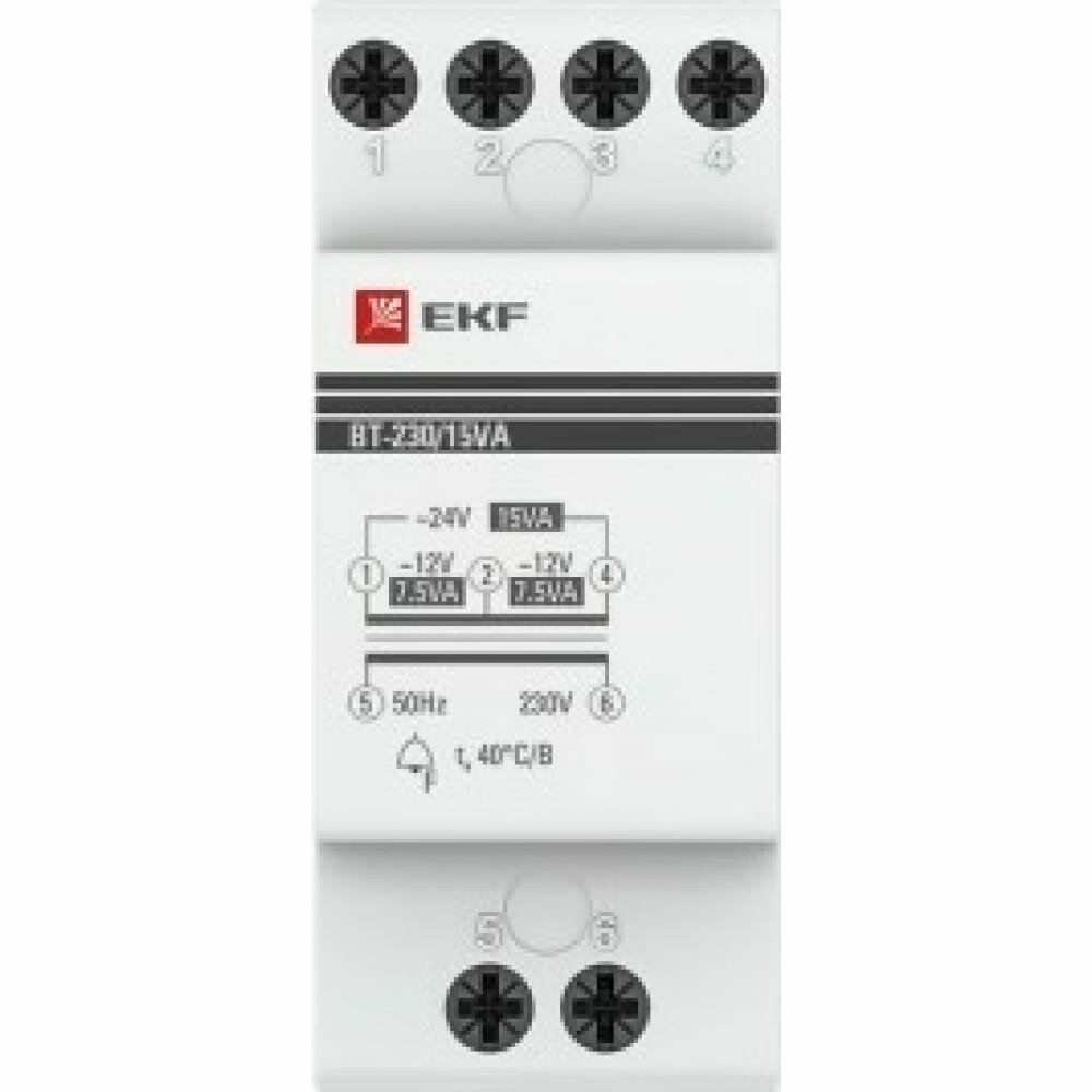 Модульный звонковый трансформатор EKF PROxima BT-230В