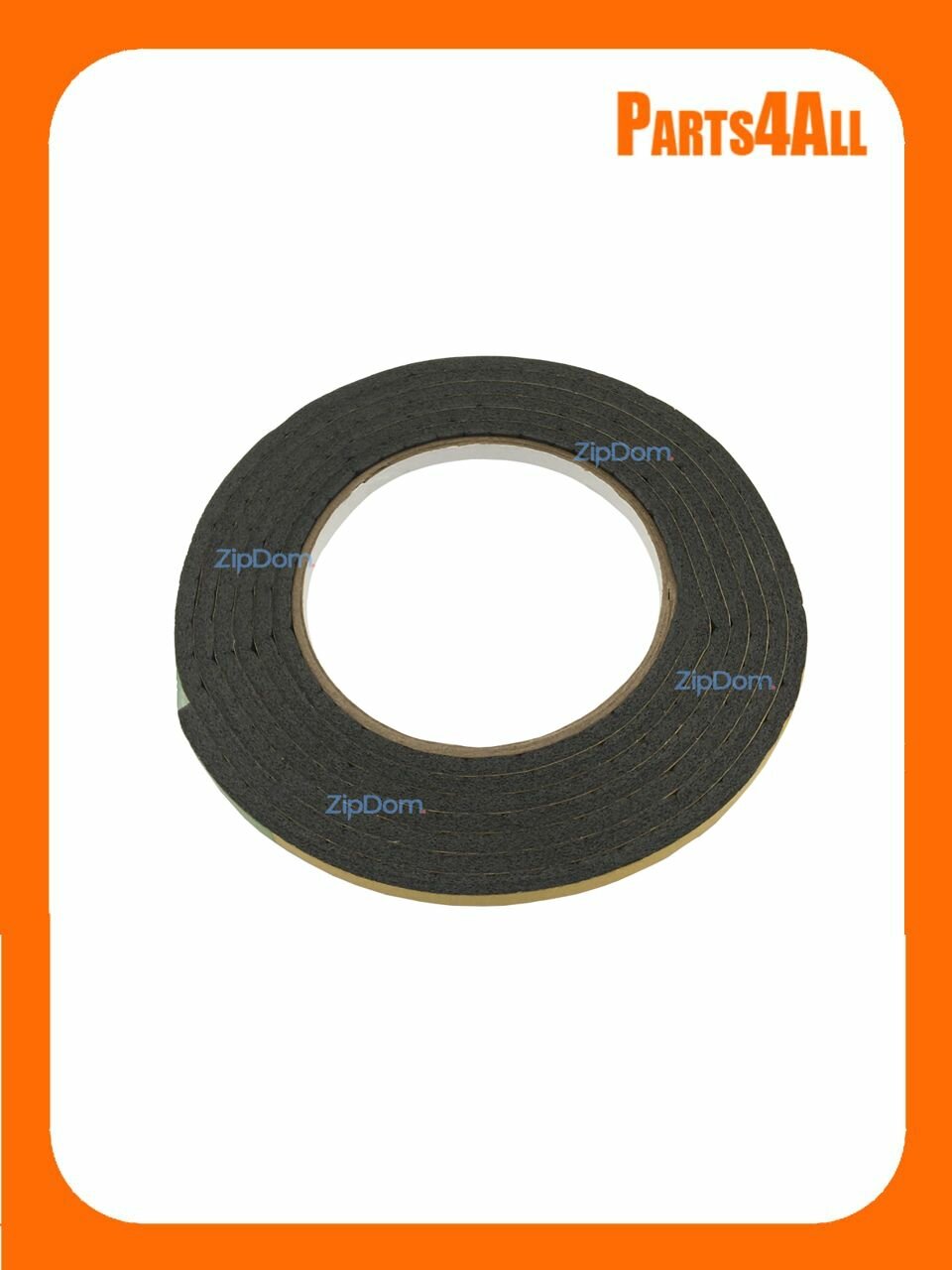 Уплотнительная лента для варочных панелей (стеклокерамики) - 2,2 м*4 мм*6 мм, замена 55030.4-13, 55030.4-14