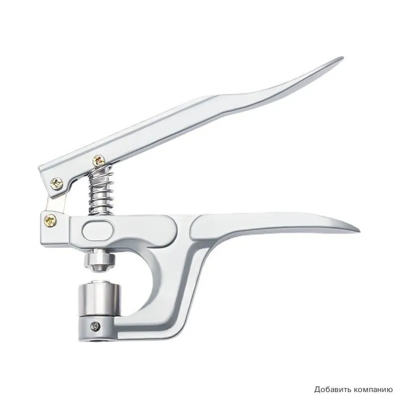 Инструмент для установки люверсов серый 1 шт. Люверсы С Инструментом Для Установки