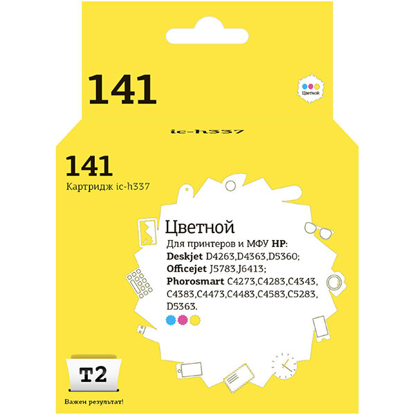Картридж для струйного принтера T2 IC-H337/HP 140XL