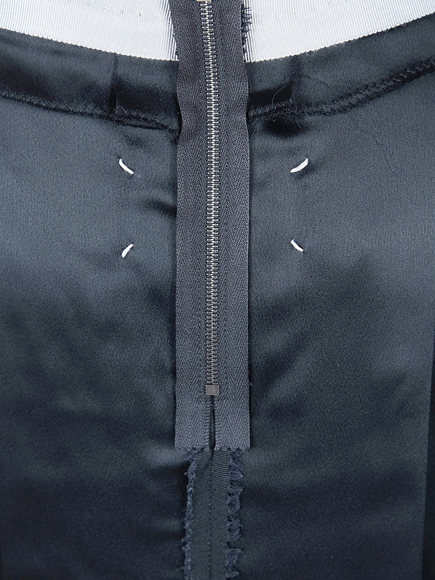 Юбка Maison Margiela Pleated midi skirt, размер 40, черный — фото 1