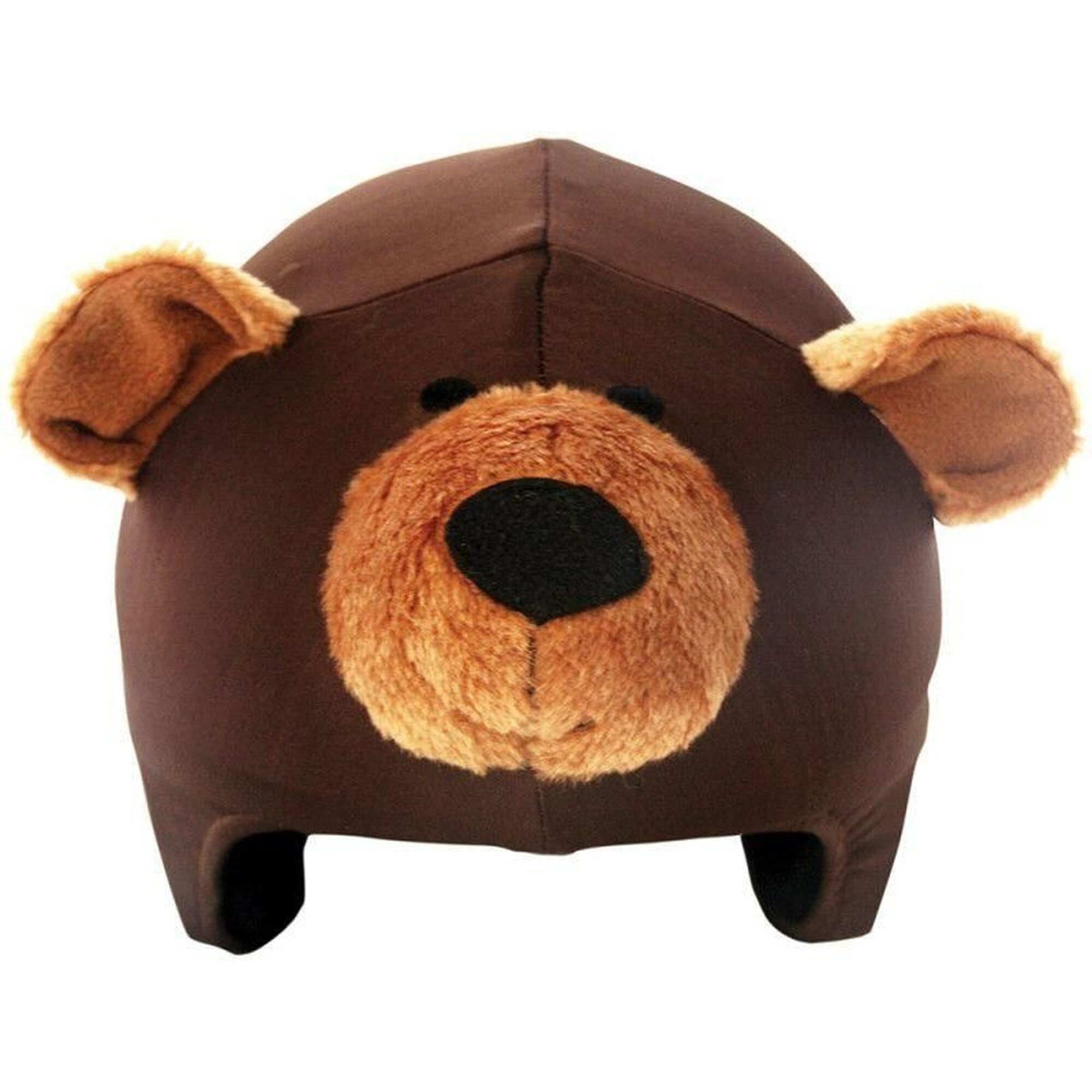 Decathlon Чехол для шлема Coolcasc Animals Teddy Bear цвет коричневый