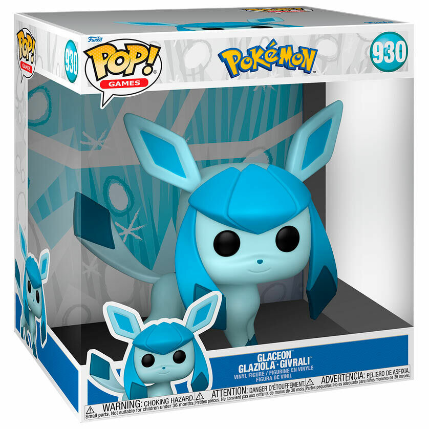 FNK69085 Фигурка FUNKO POP Jumbo: Pokemon- Glaceon(EMEA)