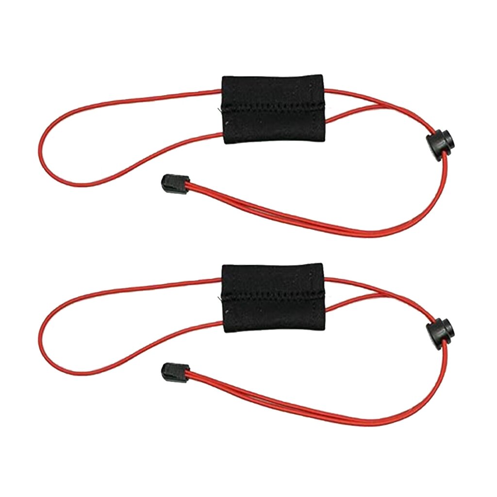 Два фиксированных ремня уличного рыболовного детектора 2шт-оранжевый