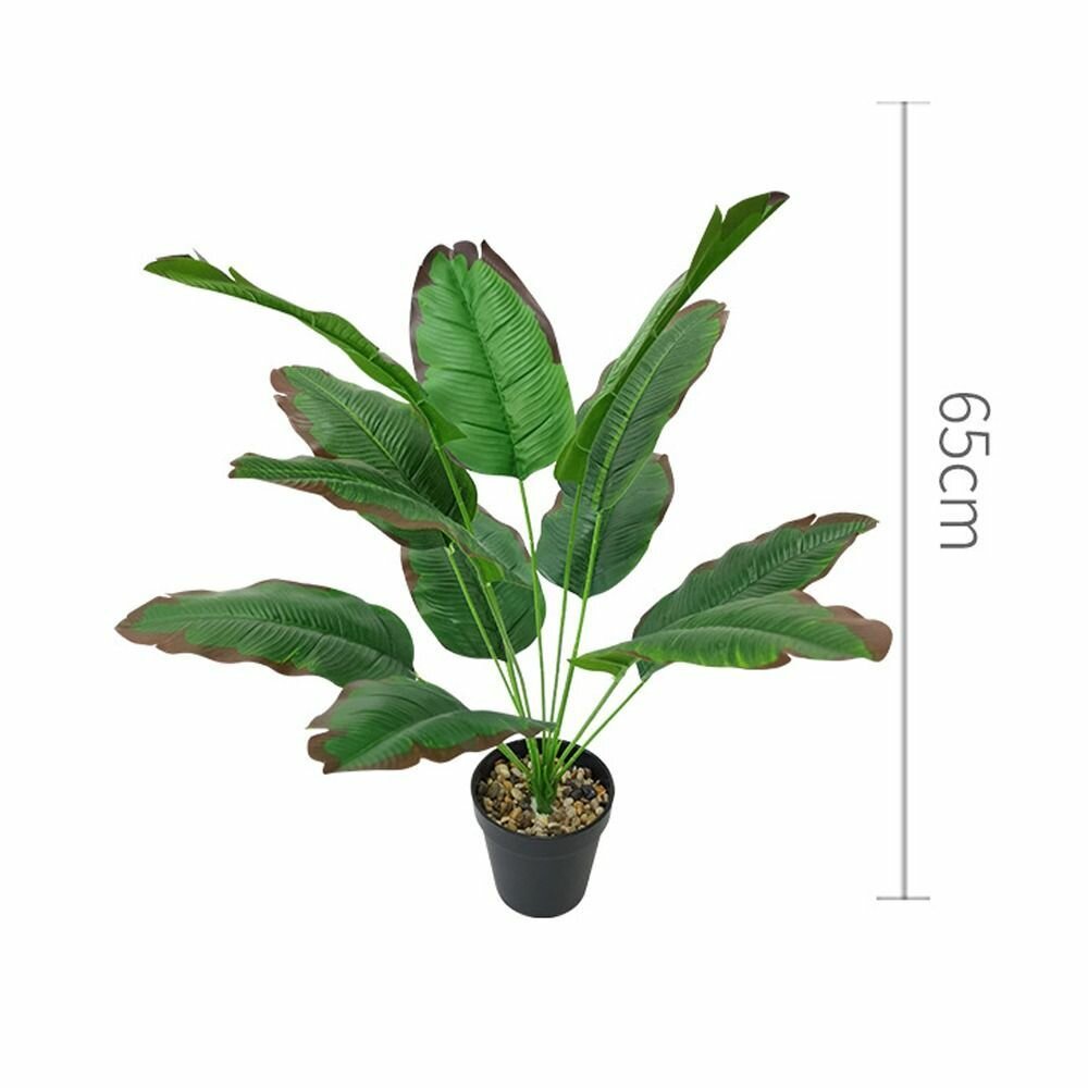 Поддельные пальмовые листья растений