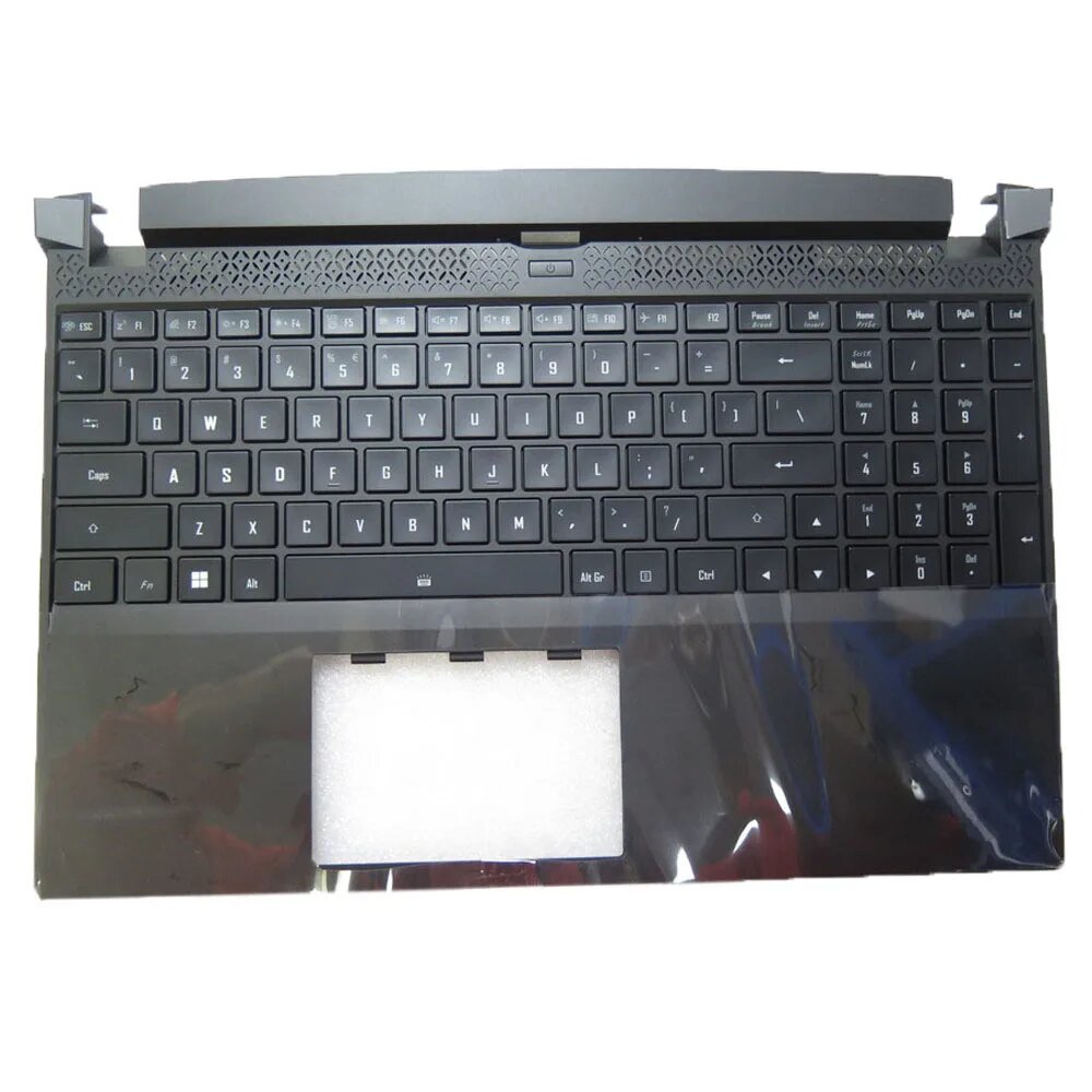 Черная подставка для рук и клавиатура для ноутбука Gigabyte для AORUS 15P XC RX5LXC V184945AS4 UI 27363-5MXE0-G20S 4RKX5L0C000001UI000 сзади