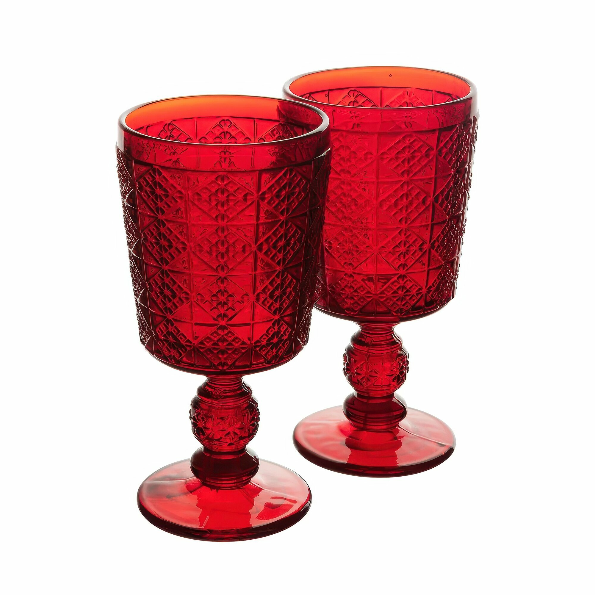 Набор бокалов GIPFEL VINSANTO 51526 стекло, 320 мл, 2 шт, красный