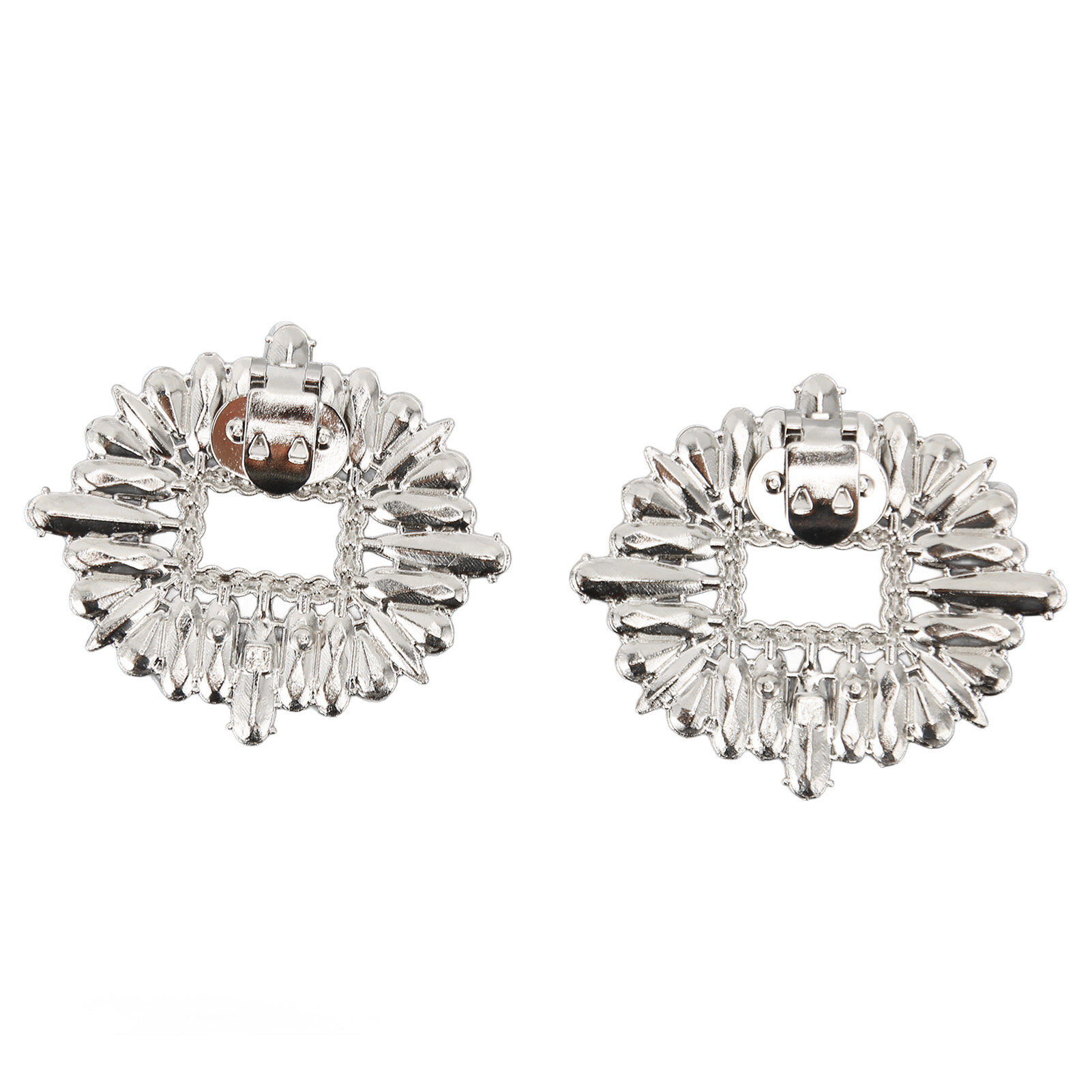 2 пары обуви со стразами и пряжкой, модные сверкающие туфли с кристаллами «сделай сам», зажим для обуви, аксессуары